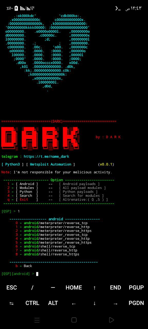 GitHub - MR-DARK54/spy-dark: Exploiting Android devices